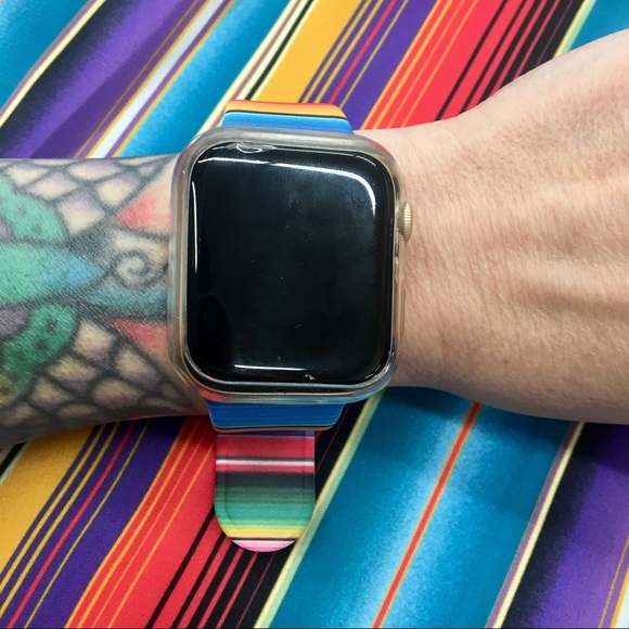 🤷🏻‍♀️NONE🤷🏻‍♀️ | Accessories | Nwt Serape Smart Watch Band | Poshmark